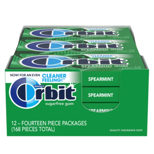 Orbit Spearmint 12ct – S and S snacks